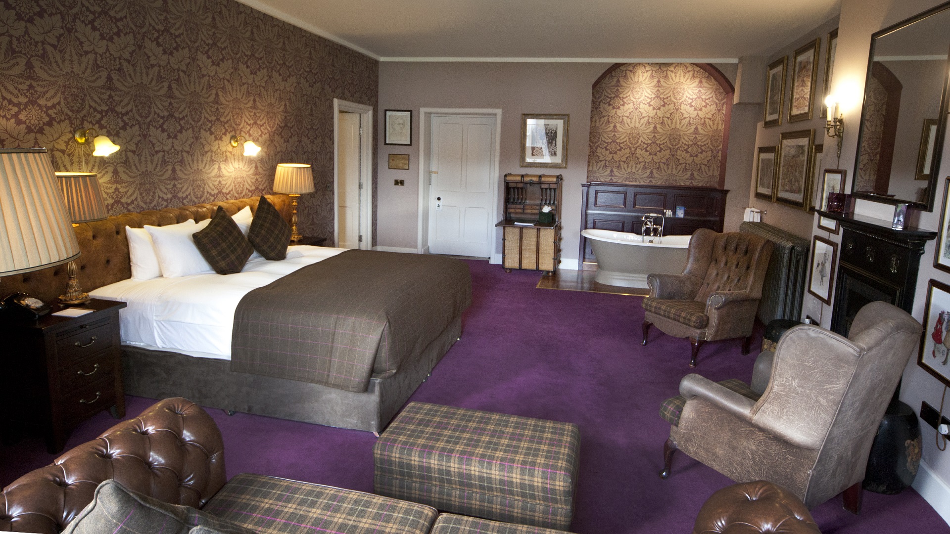 Lodge Classic Bedroom Luxury Hotel Ireland Castle Leslie